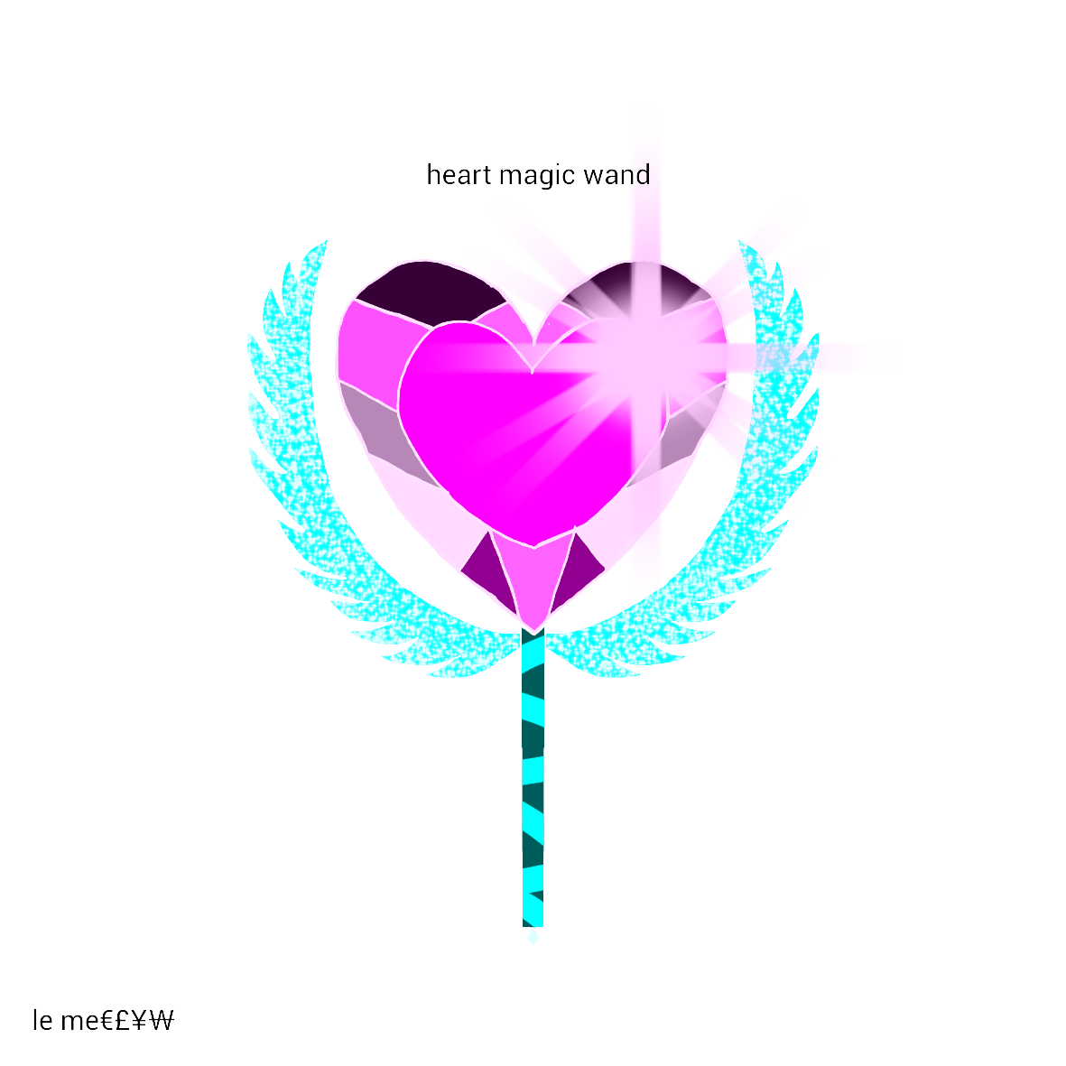heart magic wand - ibisPaint
