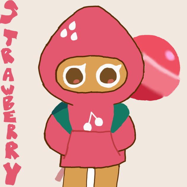 Strawberry Cookie - ibisPaint