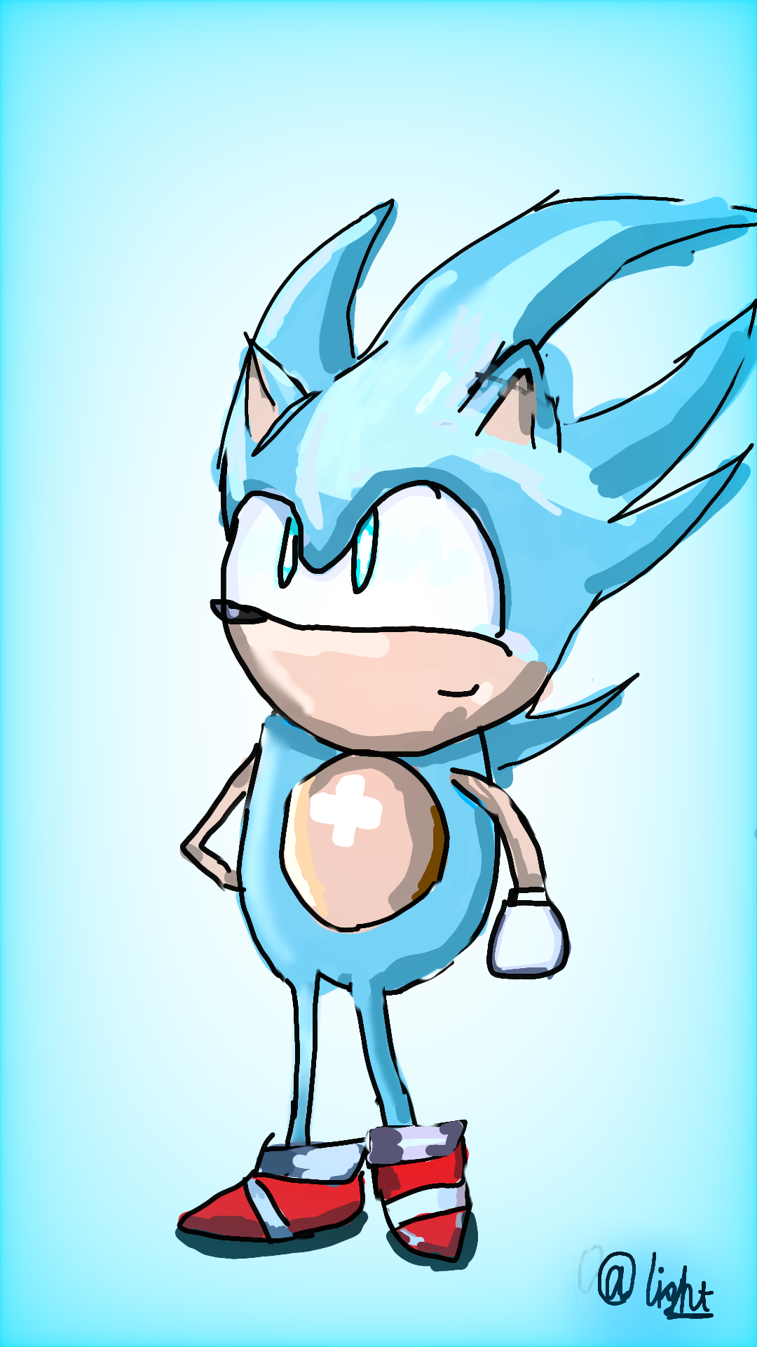Negagen from Exe.Sonic - ibisPaint