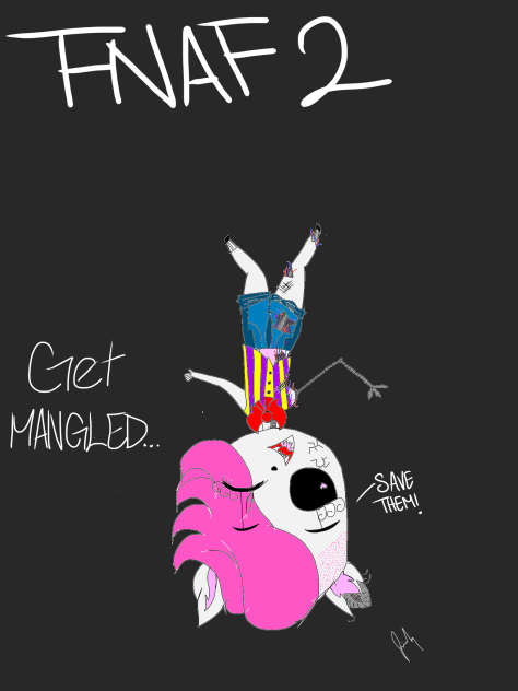 FNAF 2 Mangle SpeedPaint - ibisPaint
