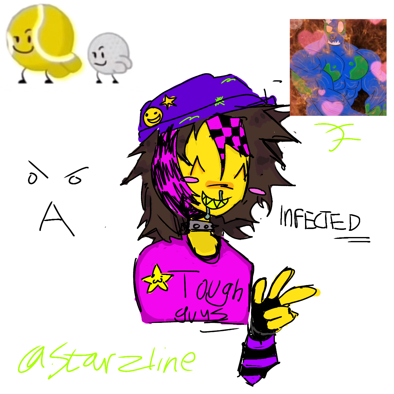 infected or Kasper 💔 - ibisPaint