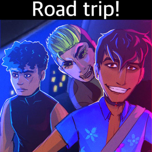 Road Trip w the gang😎 - ibisPaint