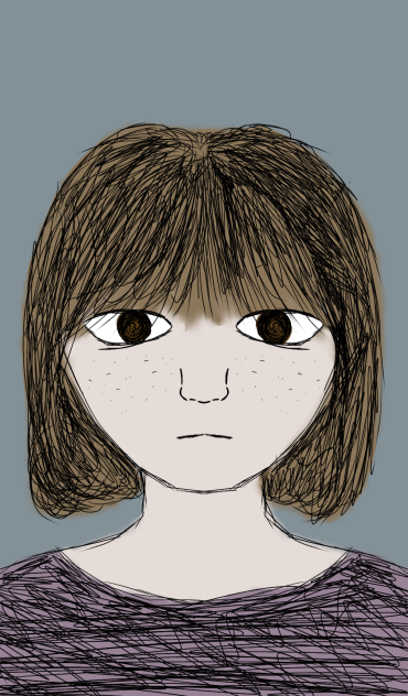 pov my stare walking down the hall - ibisPaint