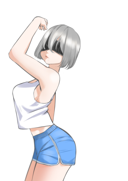 2b's day off - ibisPaint