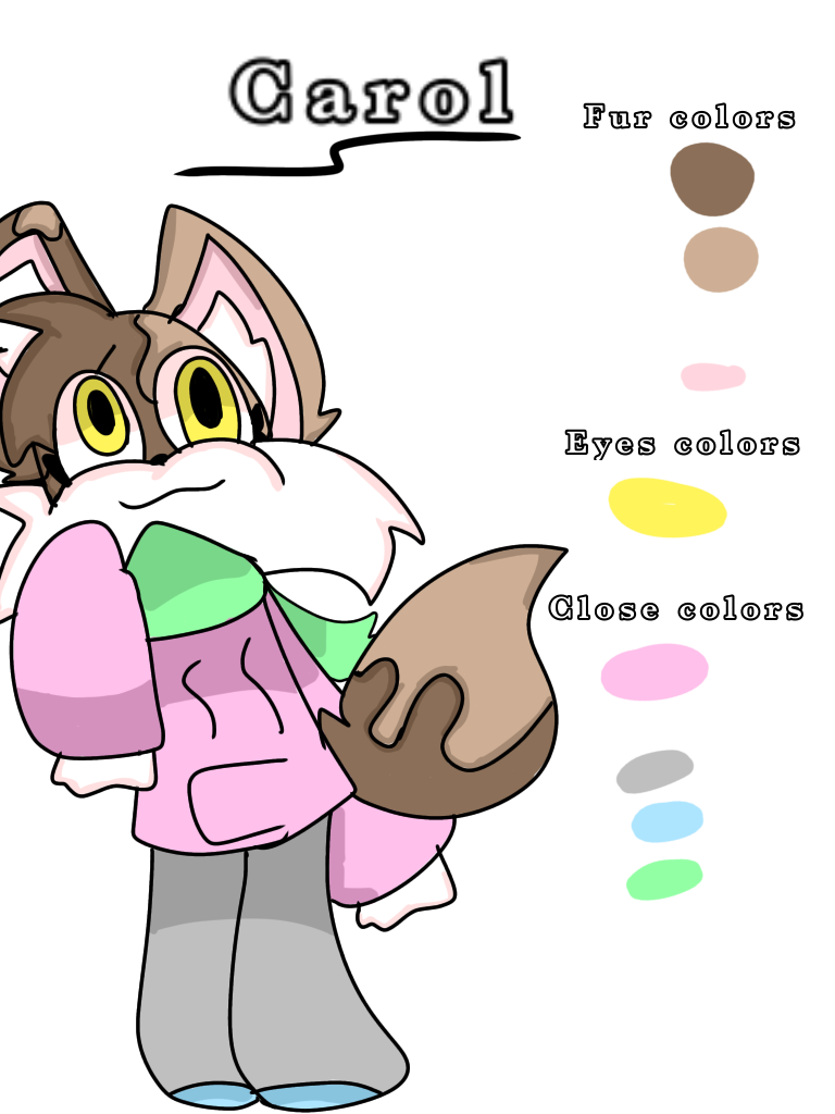 My Sega OC carol - ibisPaint