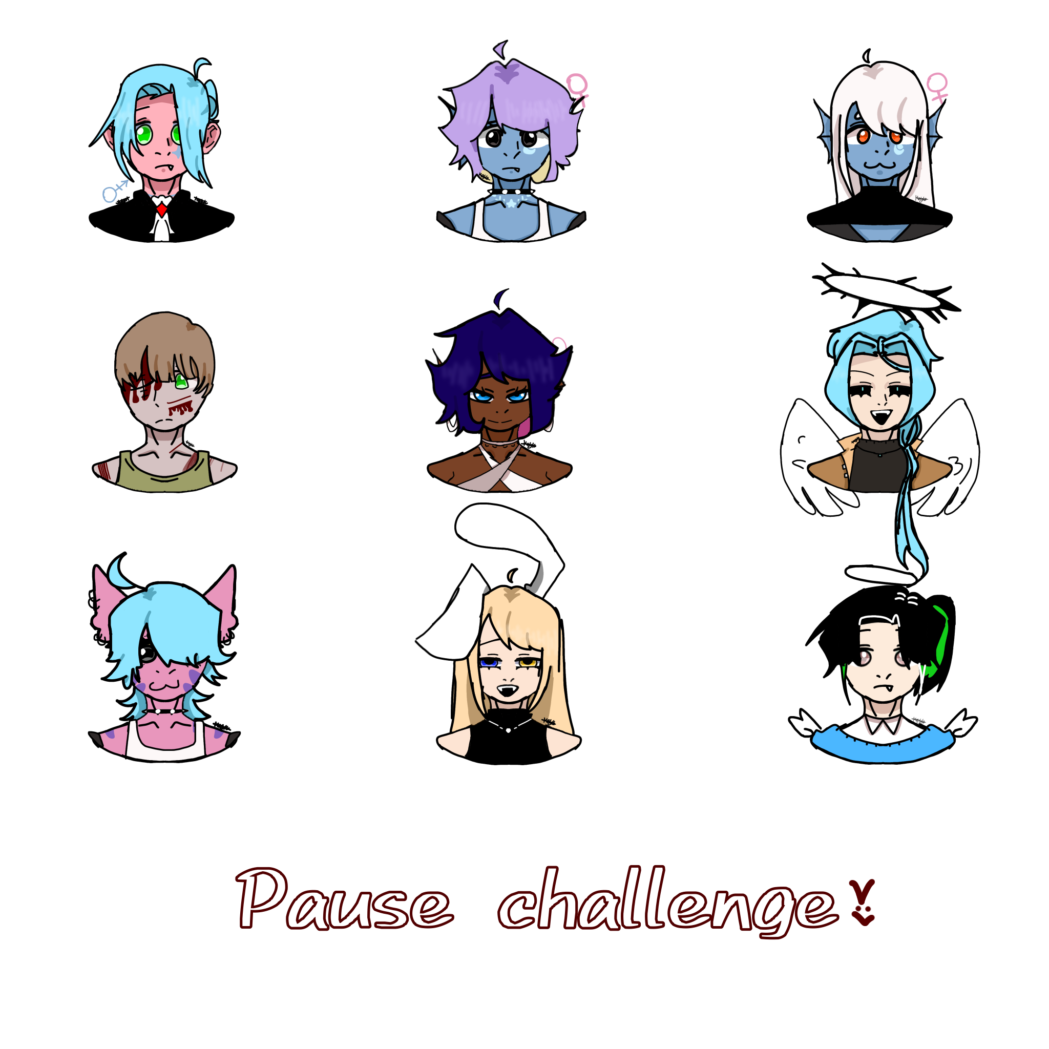 Pause challenge ! - ibisPaint