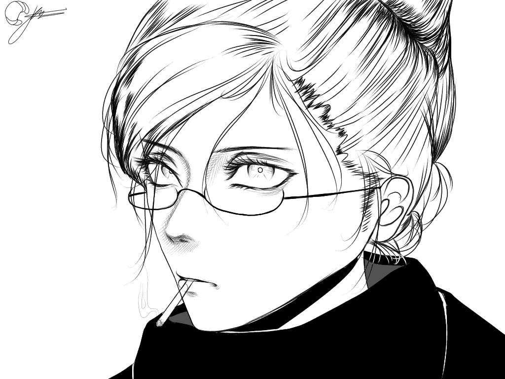 Seiko Ayase(Dan Da Dan) - ibisPaint