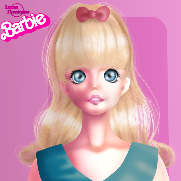 Uma referência da Barbie. - ibisPaint