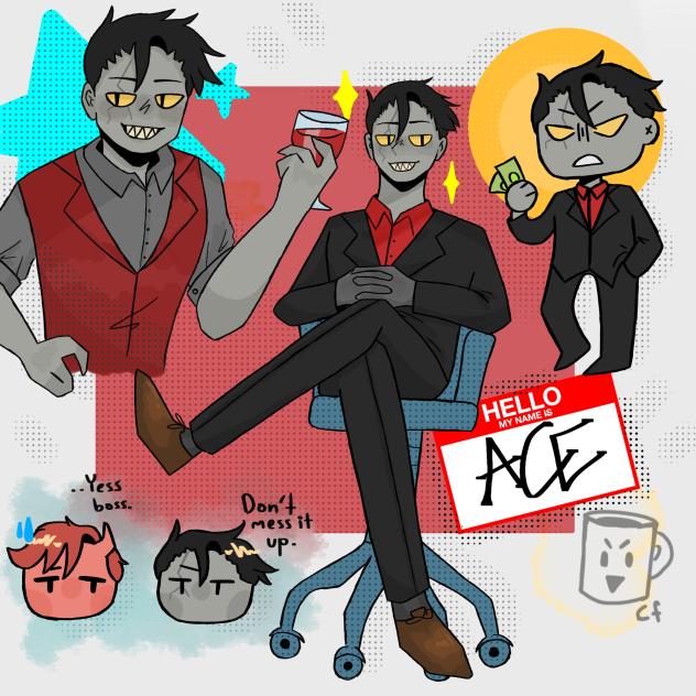 Meet with...ACE!! - ibisPaint