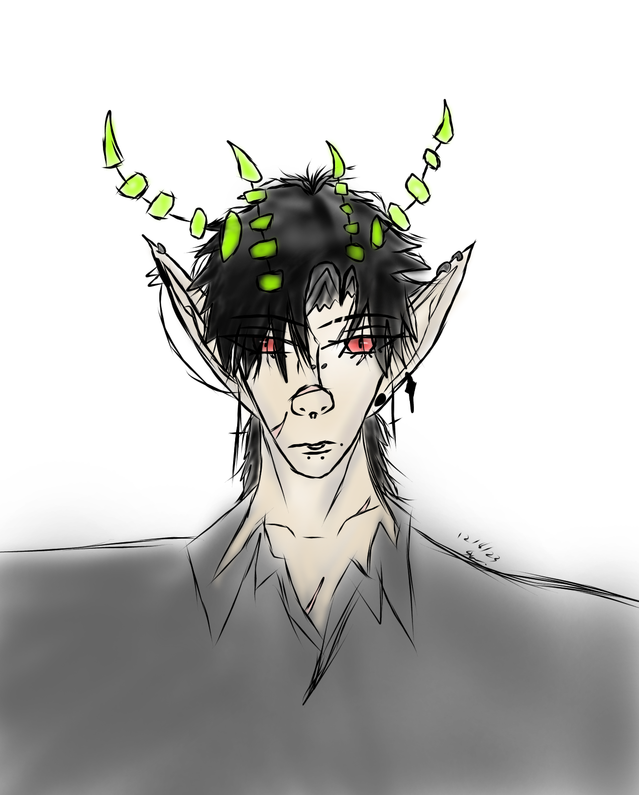 Skyler(my oc) again - ibisPaint