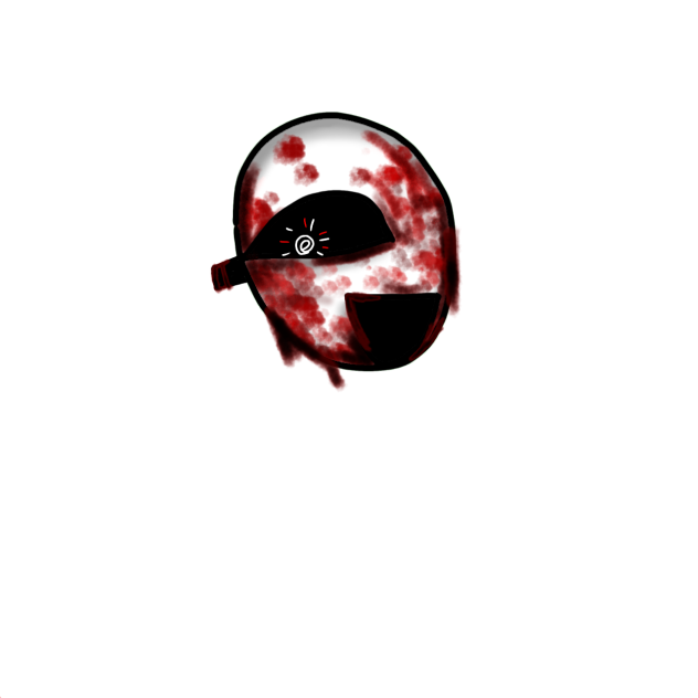 Bloody mask - ibisPaint