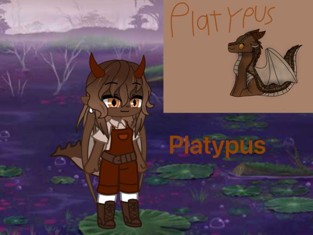 My WOF MudWing OC as a Gacha OC.4 - ibisPaint