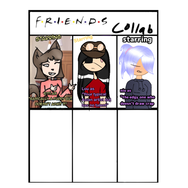 Friends collab - ibisPaint