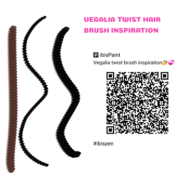 Twist hair brush - ibisPaint
