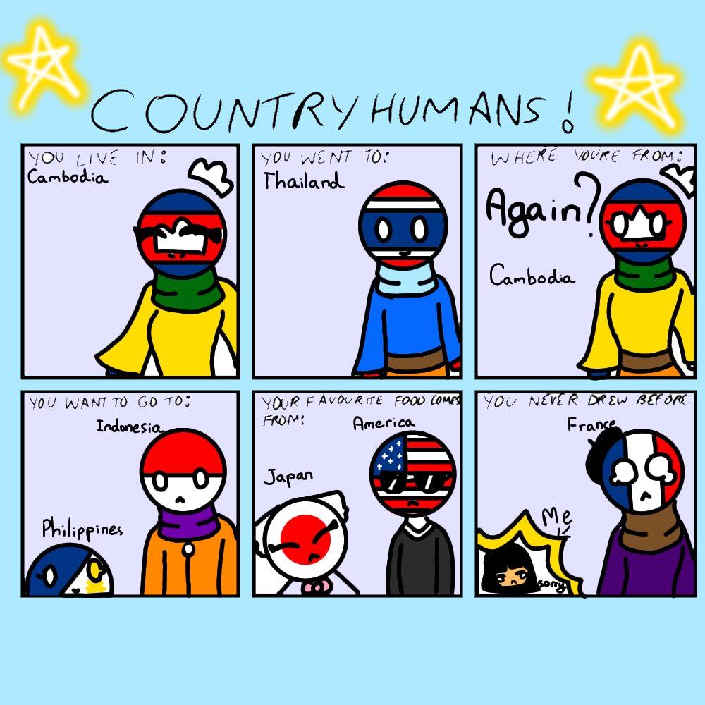 Country humans - ibisPaint