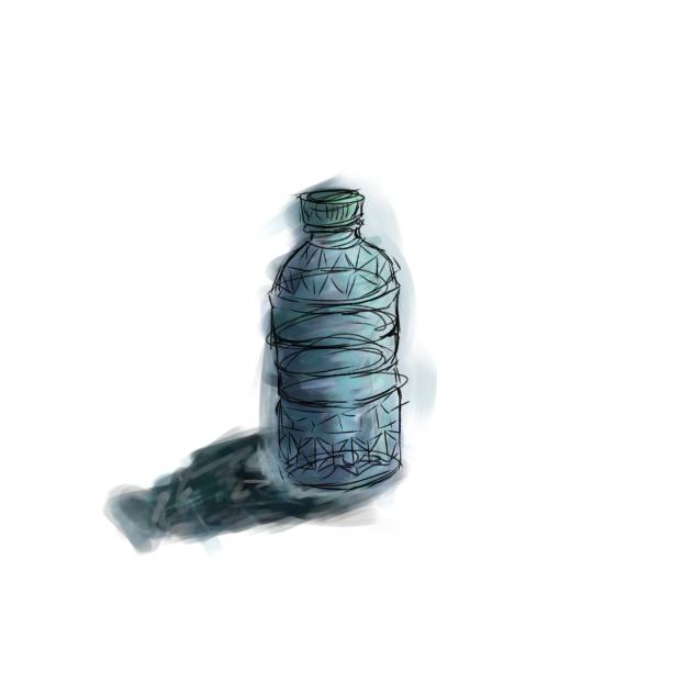 water bottle - ibisPaint