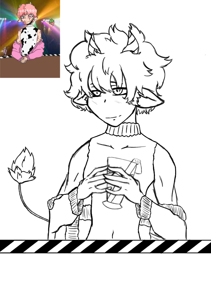 Milo outline - ibisPaint