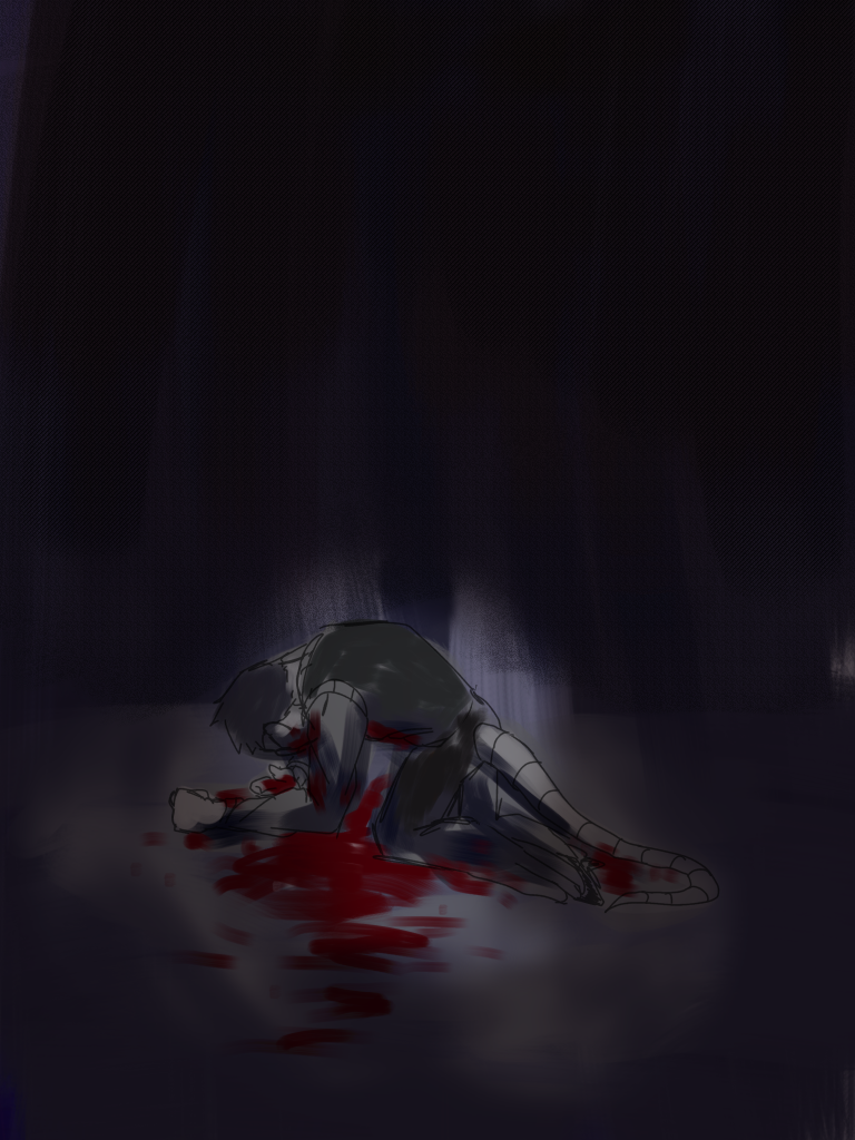 Suffering (I have a tummy-ache) - ibisPaint