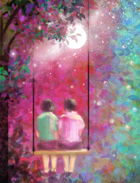 Our dreams in the sky - ibisPaint