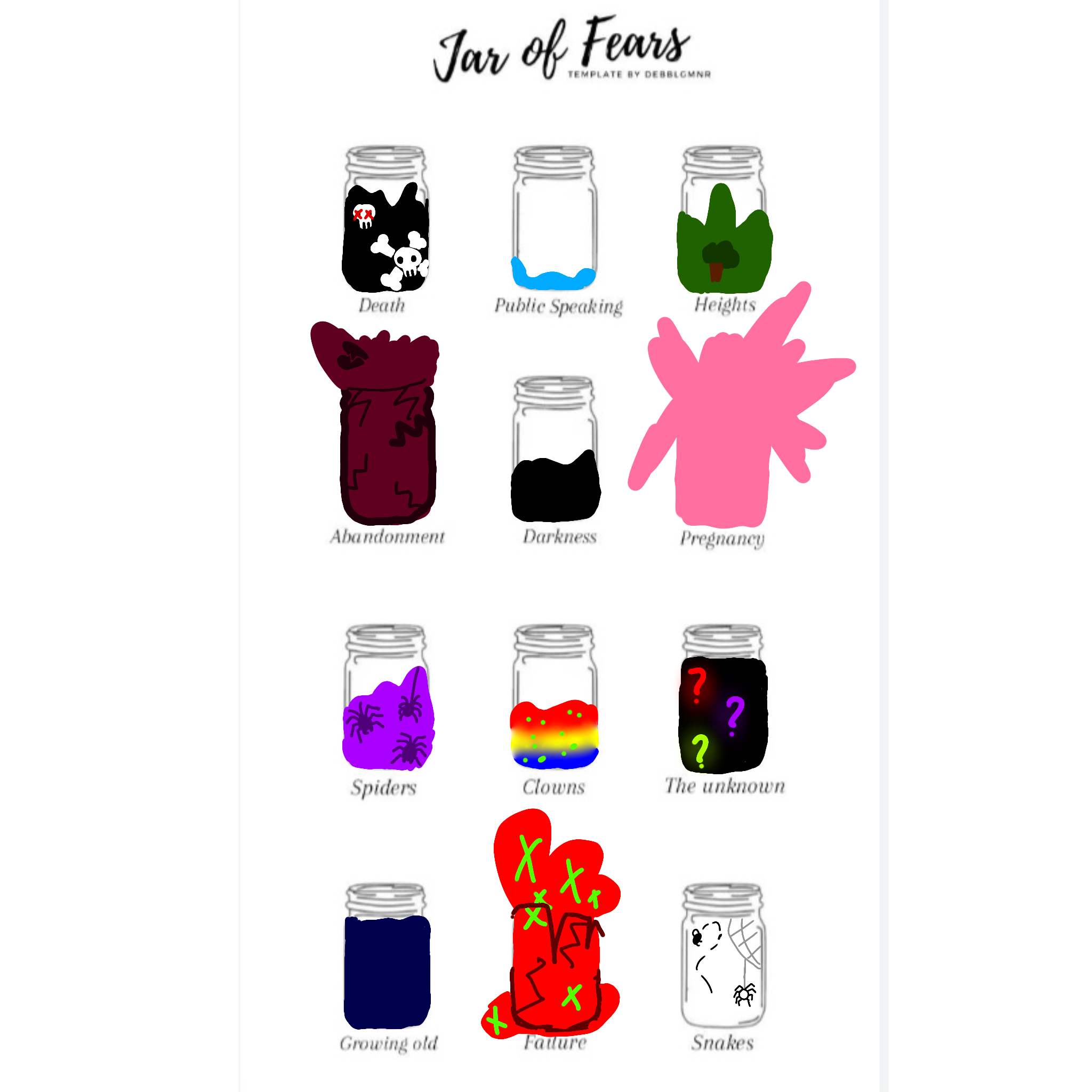 fear jars - ibisPaint