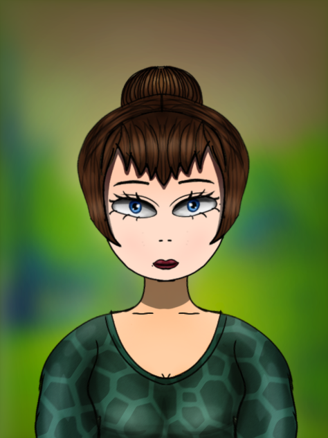 a beautiful lady - ibisPaint