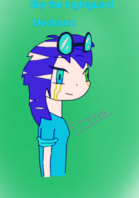 Sky the nightguard Mechanic - ibisPaint