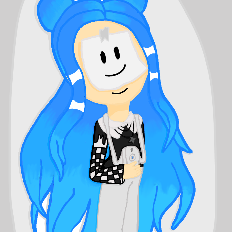 paper face itsfunneh - ibisPaint