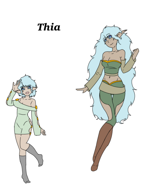 Elf-dnd character - ibisPaint