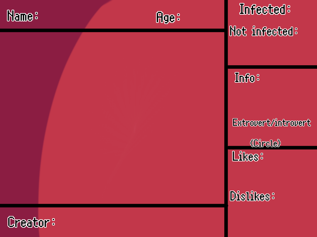 Character sheet for “the forgetful” - ibisPaint