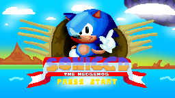 Sonic CD Title Screen Remake (Maniafied) - ibisPaint
