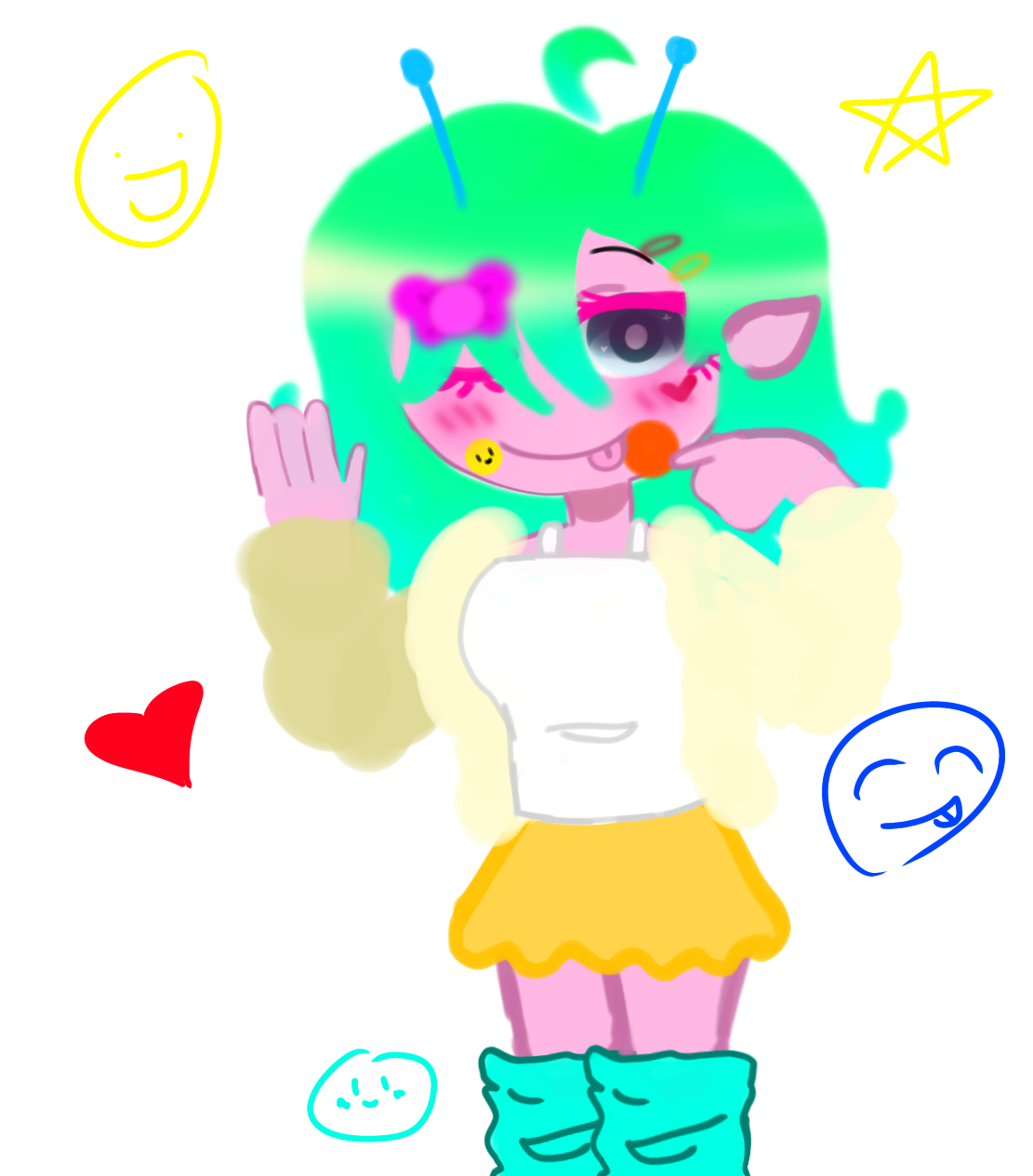 My new favorite oc - ibisPaint