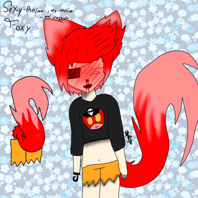 My Vercion of Anime Foxy! - ibisPaint