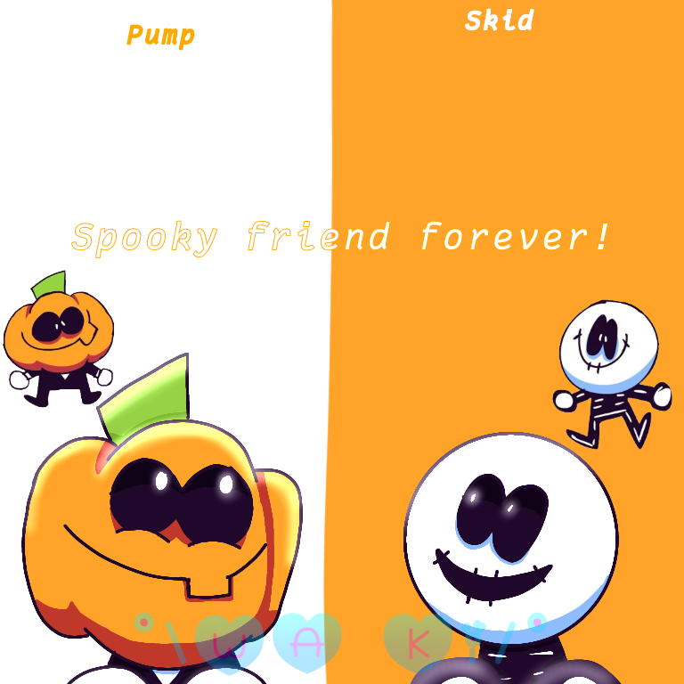 Skid and Pump!(FNF) - ibisPaint