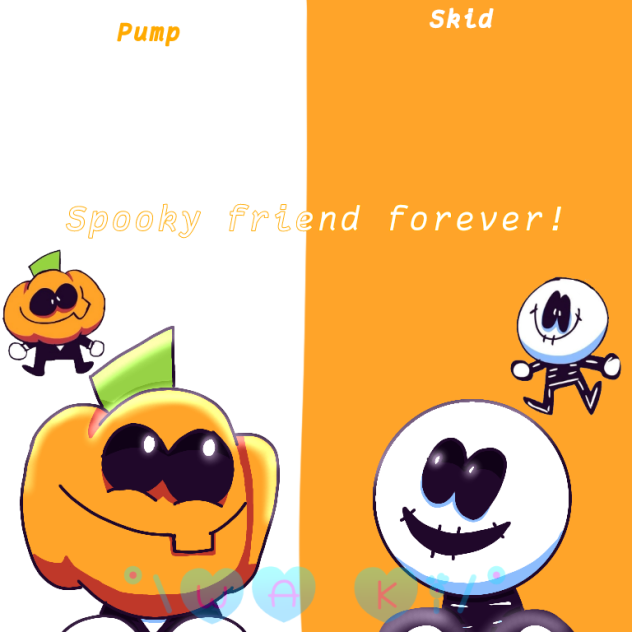 Skid and Pump!(FNF) - ibisPaint