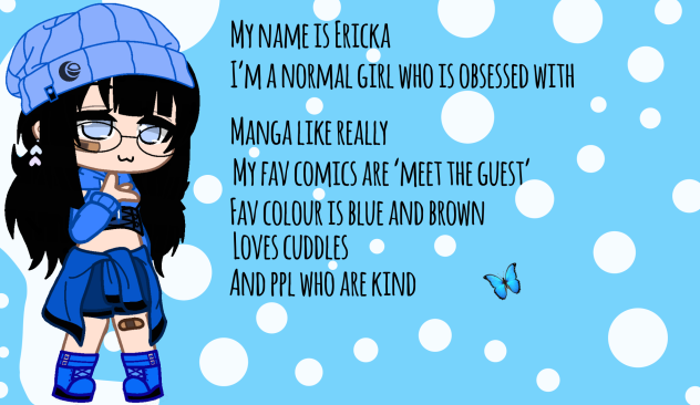 Blue oc for guest - ibisPaint