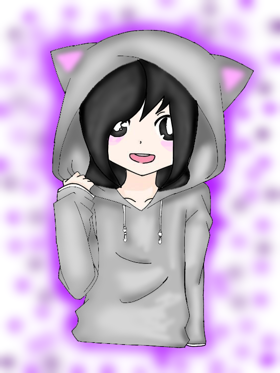 Violeta Fox br versão humana! (Fanart) - ibisPaint