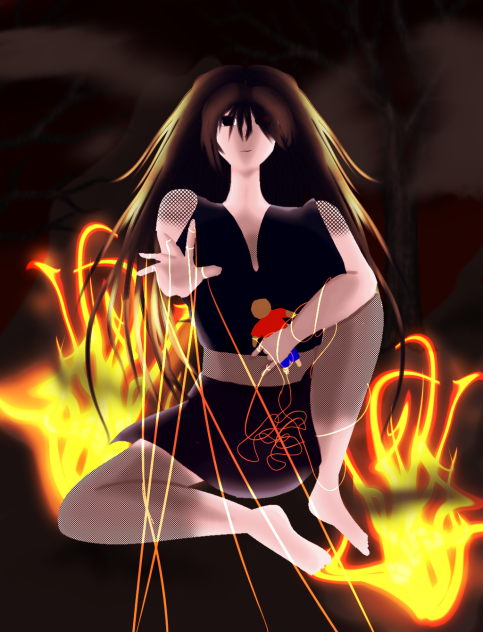 warrior black - ibisPaint