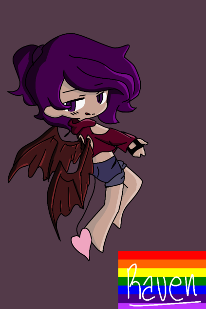 Raven my oc - ibisPaint