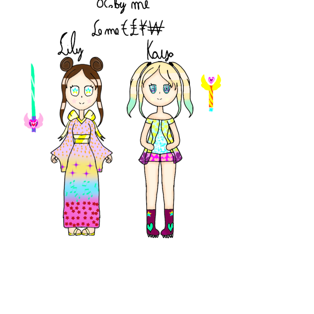 Lily and Kaya speedpaint - ibisPaint