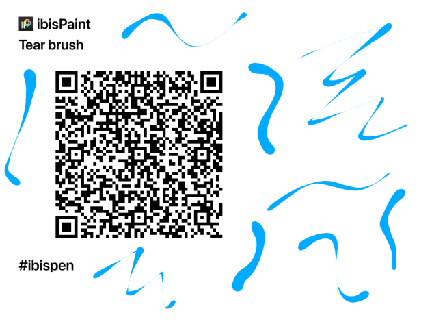 Tear brush 💧💦 - ibisPaint