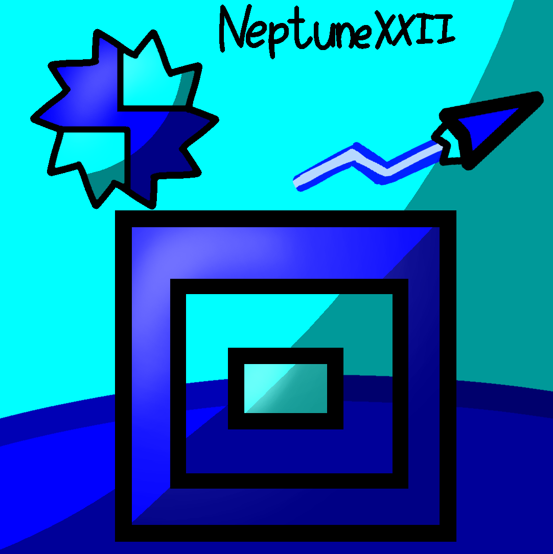 Geometry dash NeptuneXXII - ibisPaint