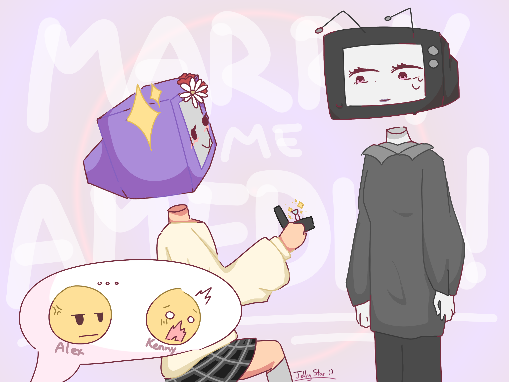 Marry me Amedia - ibisPaint