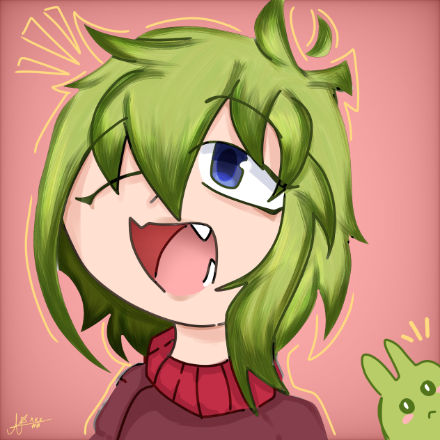 Smile green - ibisPaint