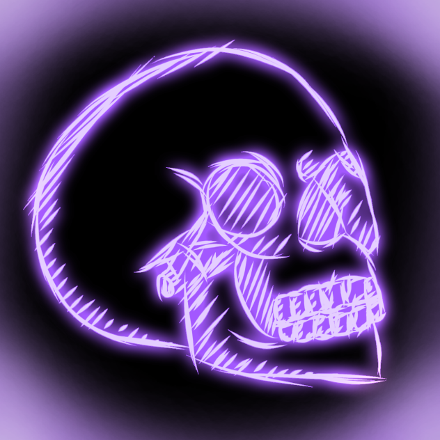 Purple Skull 💜💀 - ibisPaint