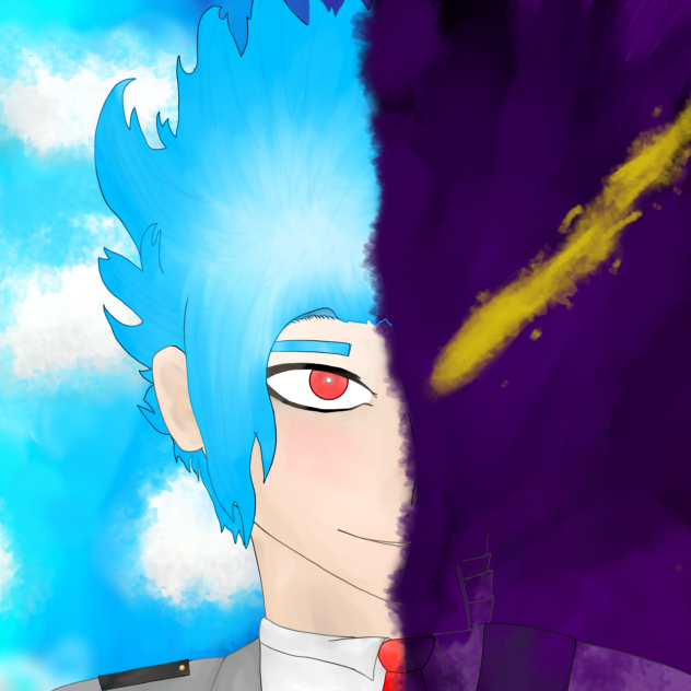 loud cloud, kurogiri - ibisPaint