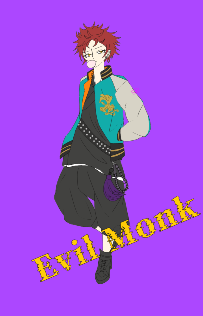 Evil Monk - ibisPaint