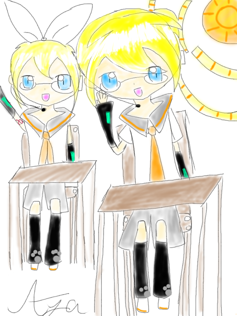 rin＆ren学園生活 - ibisPaint