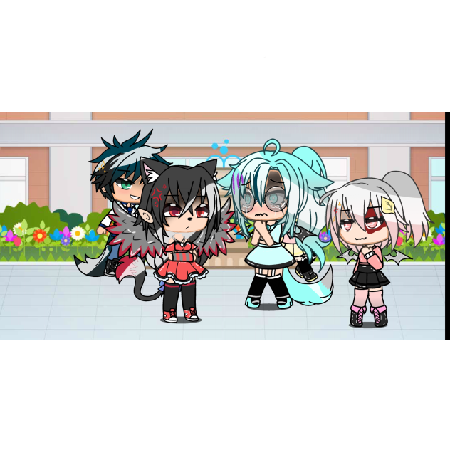 gacha life edit pelea - ibisPaint