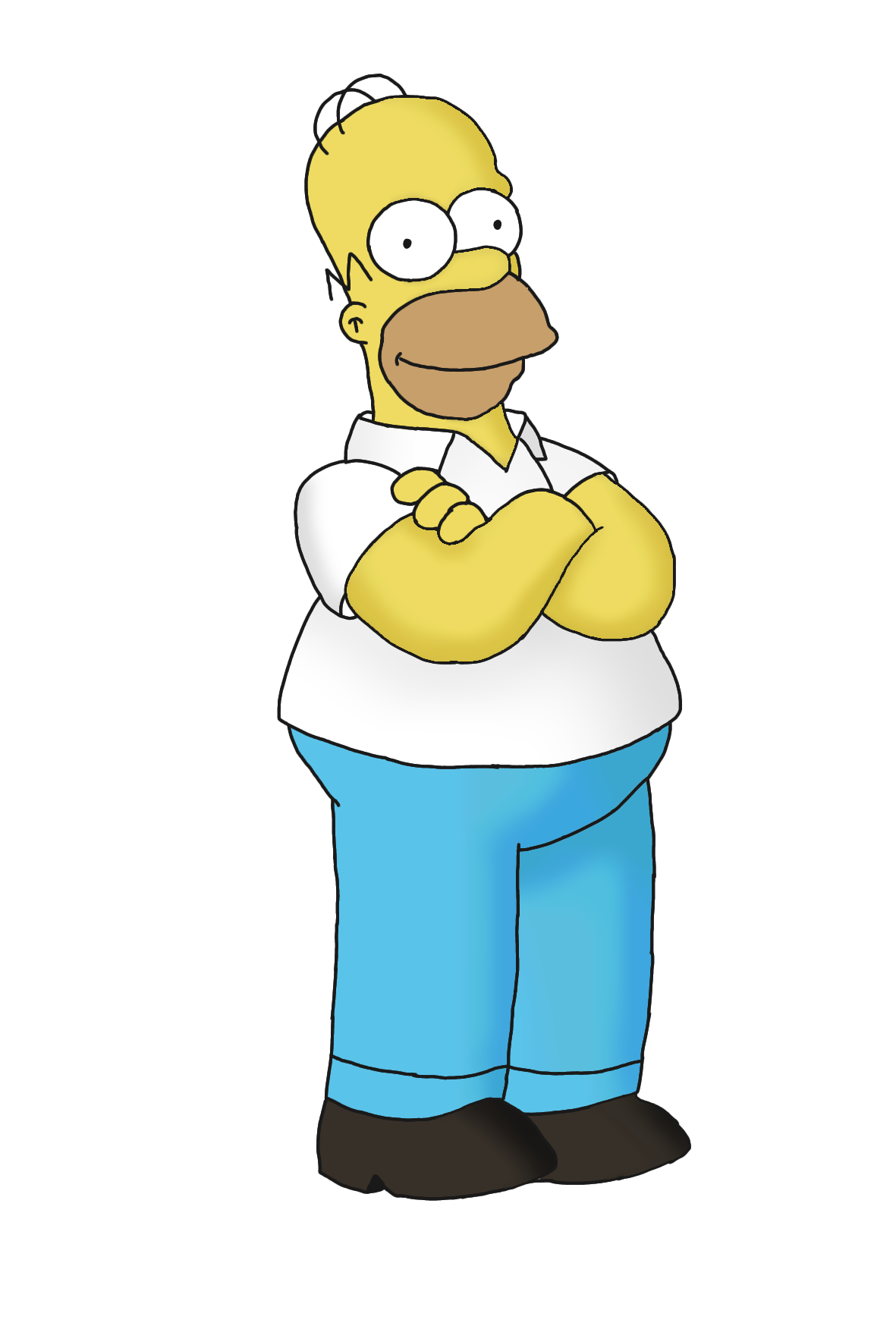 Homer Simpson - ibisPaint