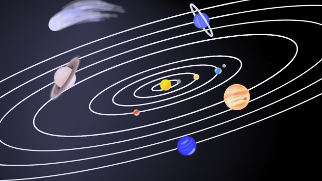 Mini solar system - ibisPaint